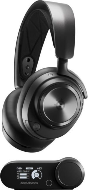 SteelSeries Arctis Nova Pro Noise Canceling Gaming Over-the-Ear Headset ...